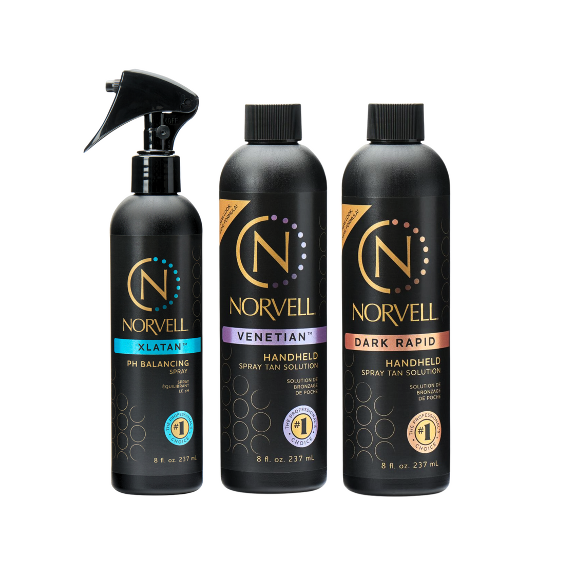 Fuji Spray 2100 studioTAN Machine with Norvell Tanning Solution & Black ...