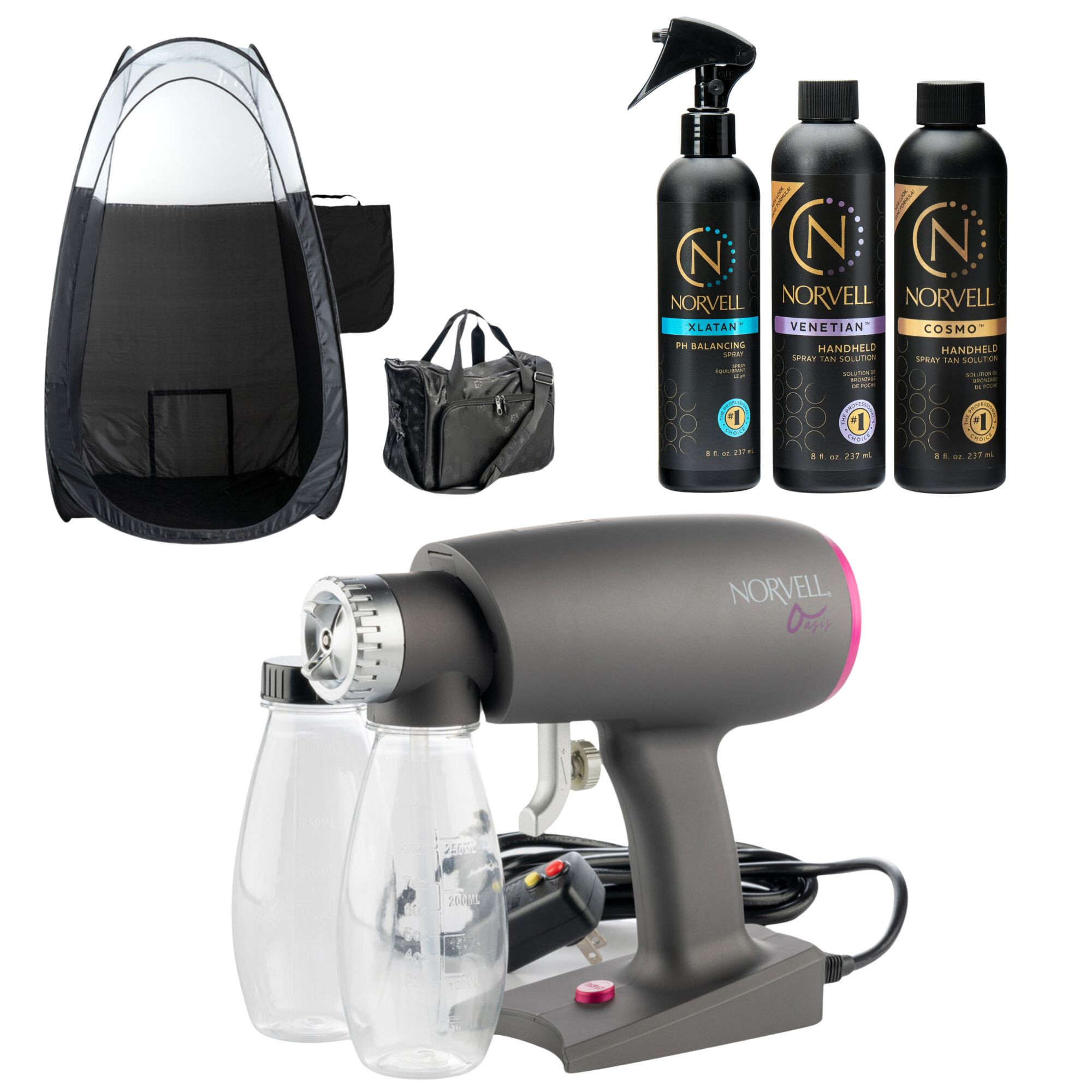 Norvell Oasis Portable Spray Tanning Machine Kit