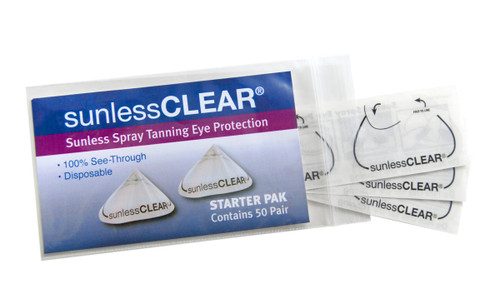 SunlessClear Spray Tanning Eye Protection - 50