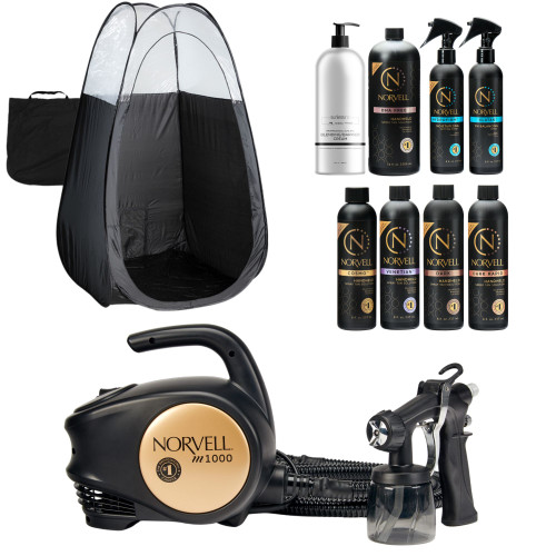 Norvell M1000 Spray Tan Machine and Pro Norvell Tanning Solution Kit ...