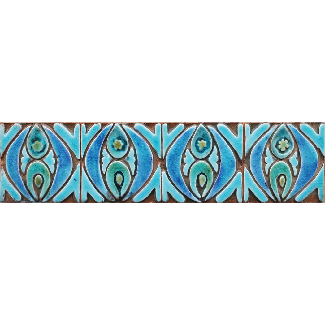 Decorative ceramic tile borders - Handmade tiles by GVEGA