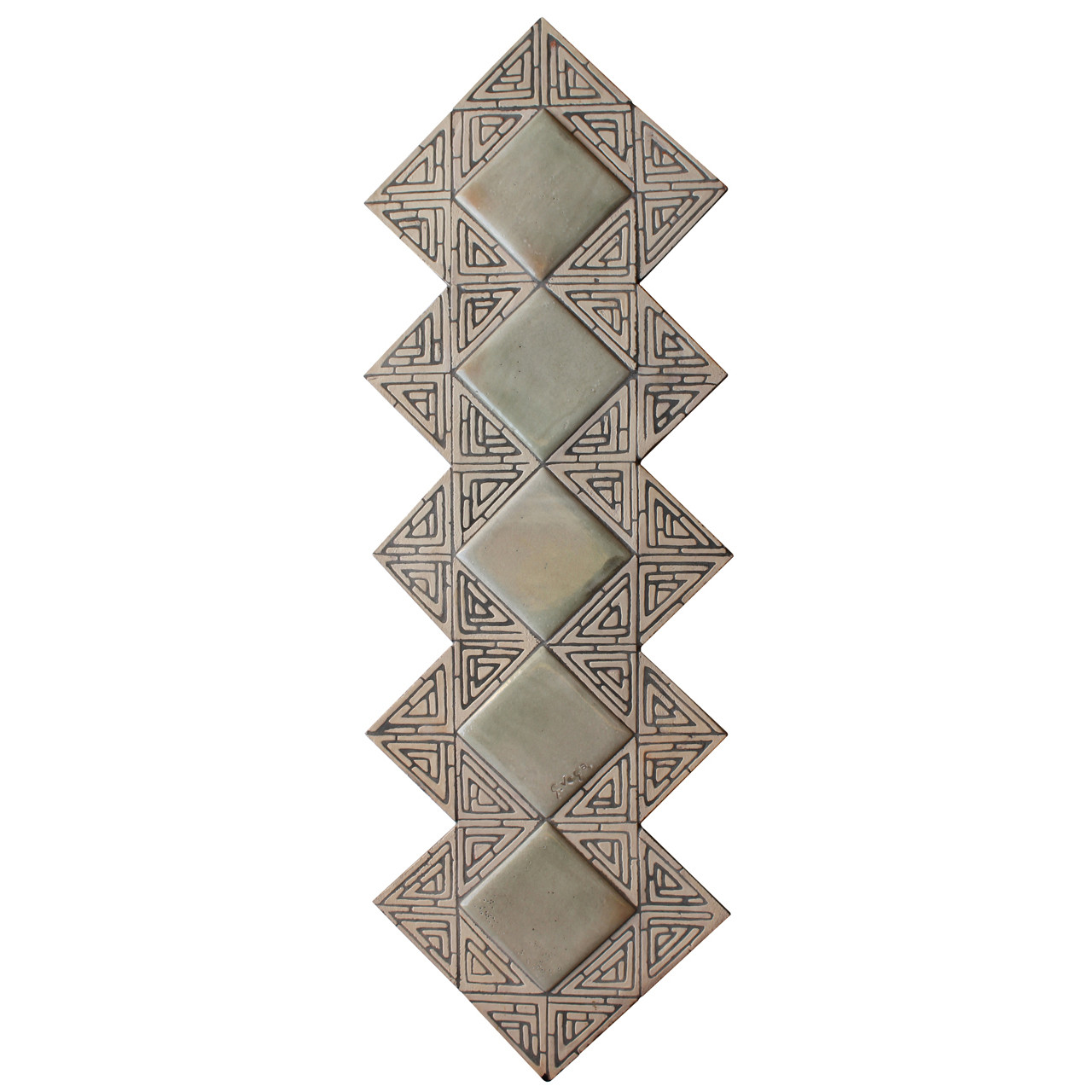 Ceramic wall art - Handmade tiles - Ceramic mosaic tiles by GVEGA