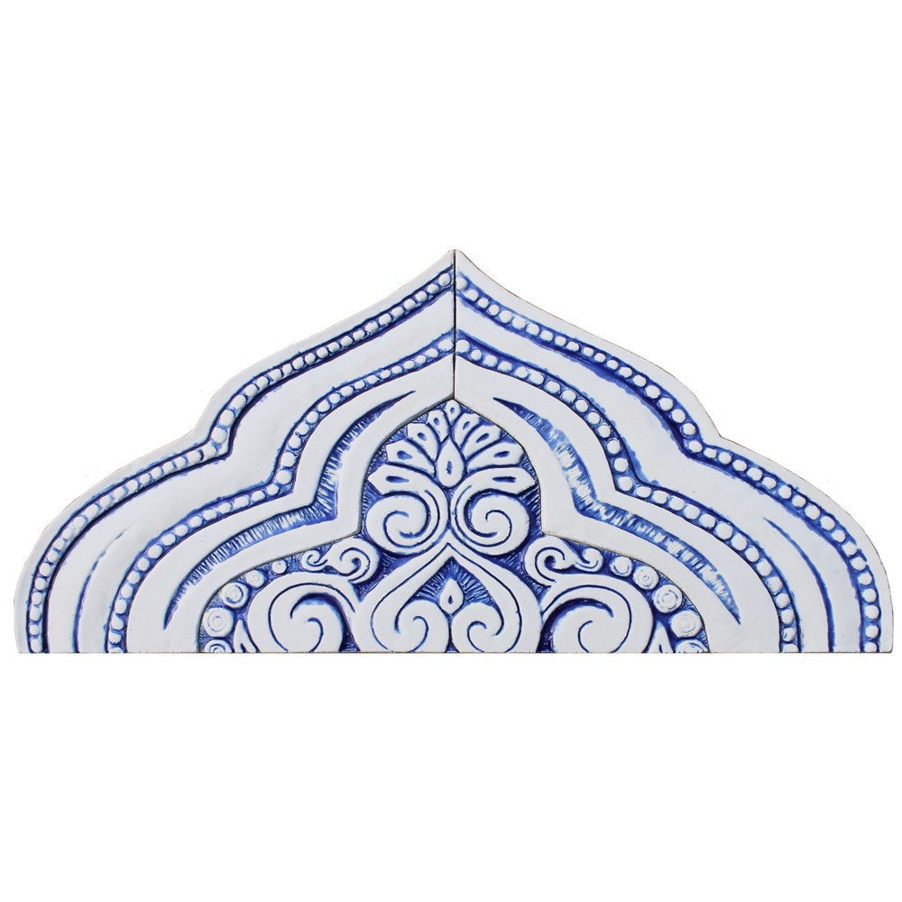 Ceramic arch - Turquoise handmade tile / GVEGA