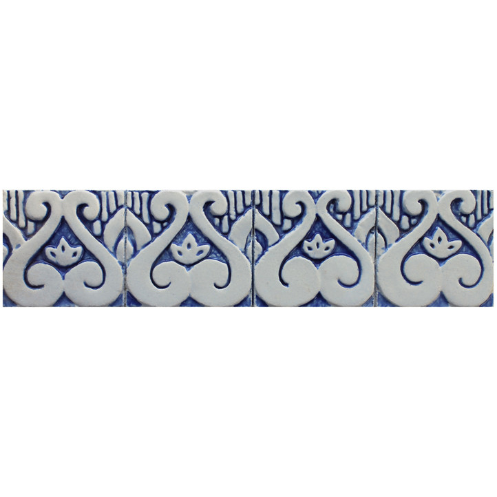 Decorative ceramic tile borders - Handmade tiles by GVEGA