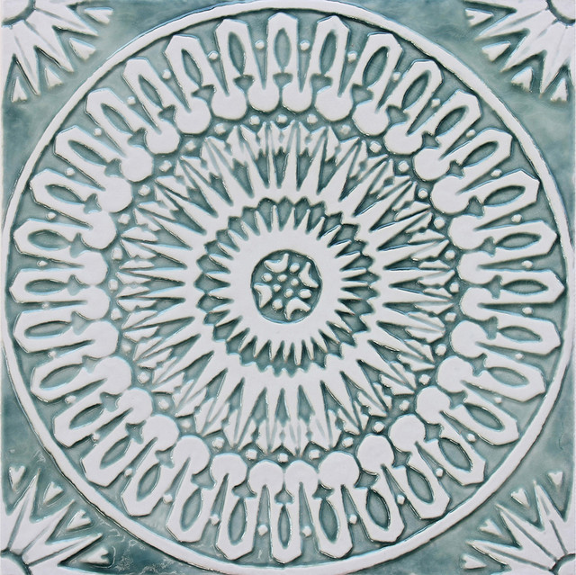 Handmade tiles - Aqua luxury bathroom tiles - Spanish tiles by GVEGA