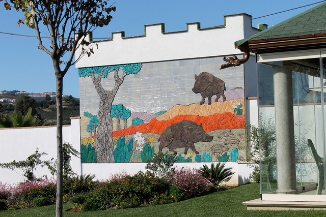 Ceramic murals - Ceramic wall art -Handmade tiles by GVEGA