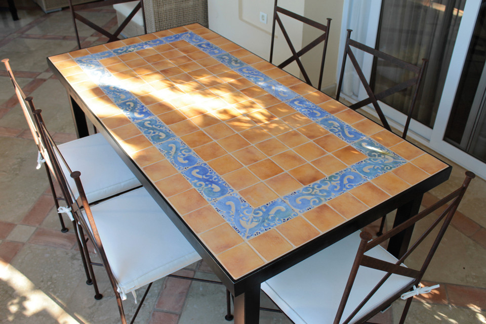 Ceramic mosaic tiles - Luxury tiles - Mosaic tables by GVEGA