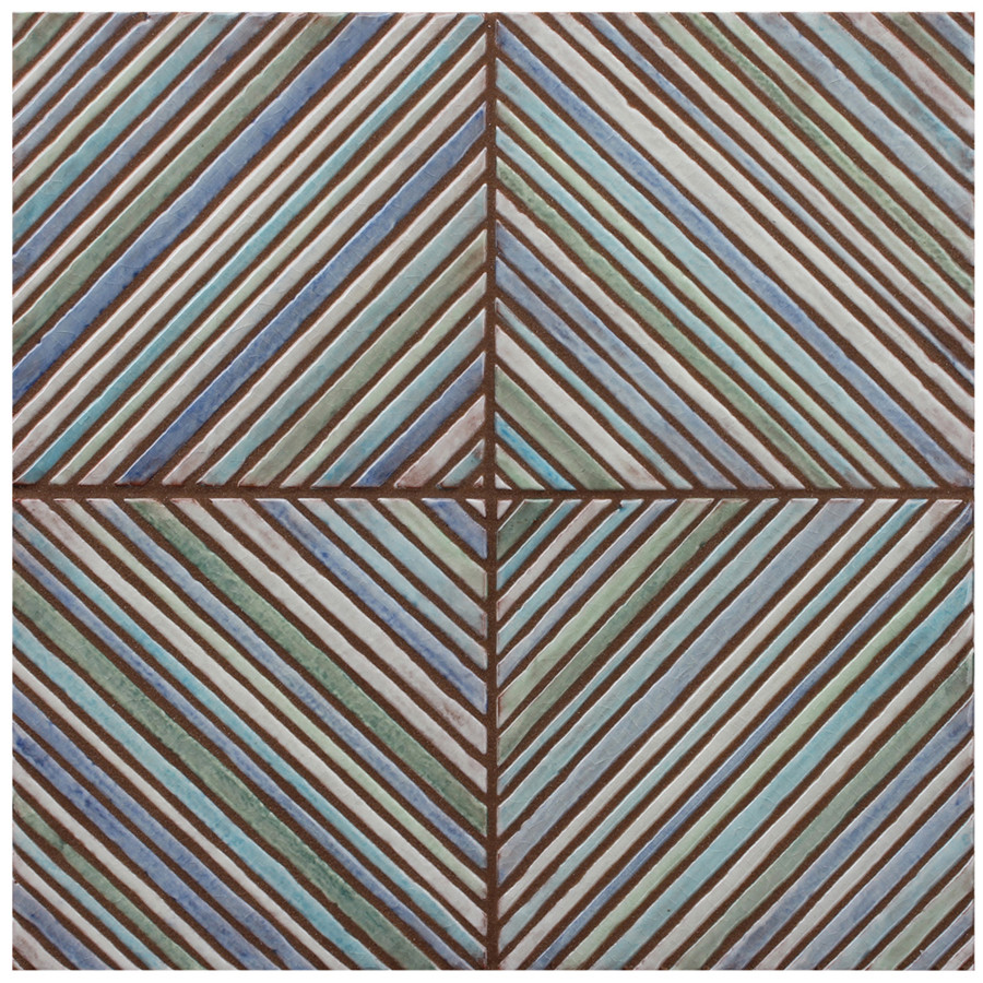 Decorative tile - Diagonal #2 [10cm] - gvega