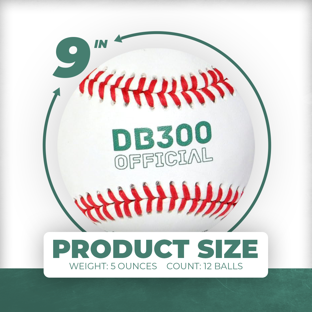 DB300-36 - Bucket with 3 Dozen Practice Baseballs - Dubs Baseball