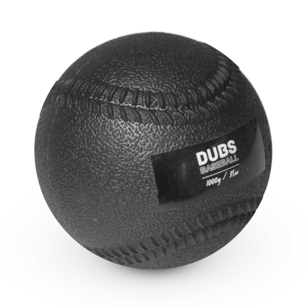DPB-1000 - 1000g/35oz. Throwing Plyo Ball with Seams - Dubs Baseball