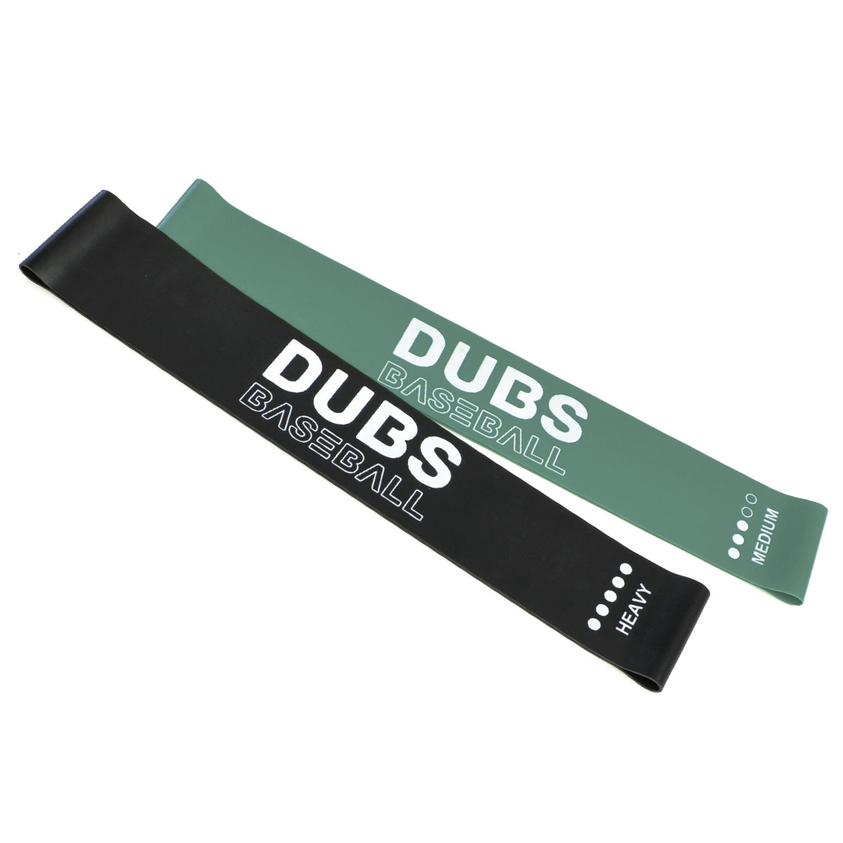 DRB-100 - Medium and Heavy Resistance Bands for Strength and Hitting ...