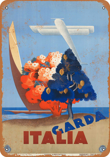 Garda Italy Metal Sign