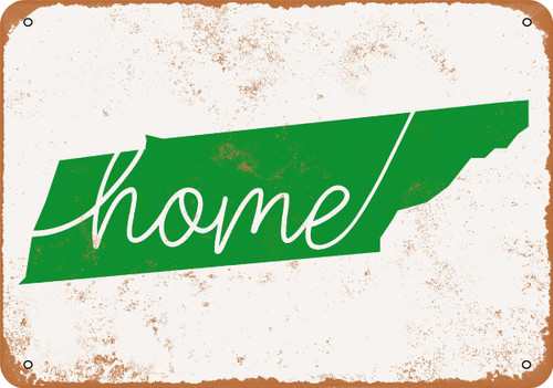 Home Tennessee Metal Sign