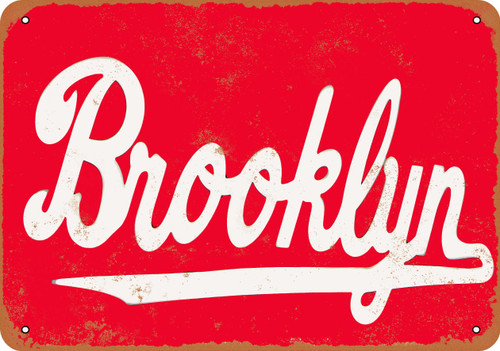 Brooklyn Metal Sign