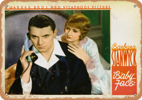 Baby Face (1933) 2 Metal Sign