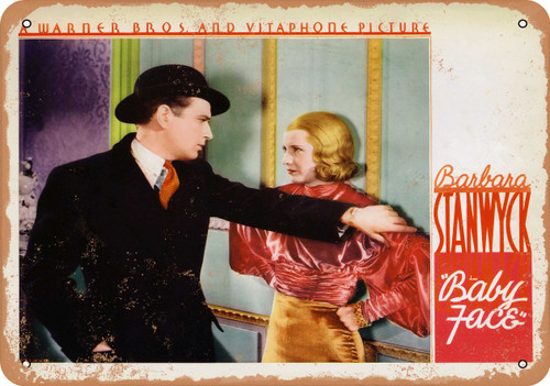 Baby Face (1933) 4 Metal Sign