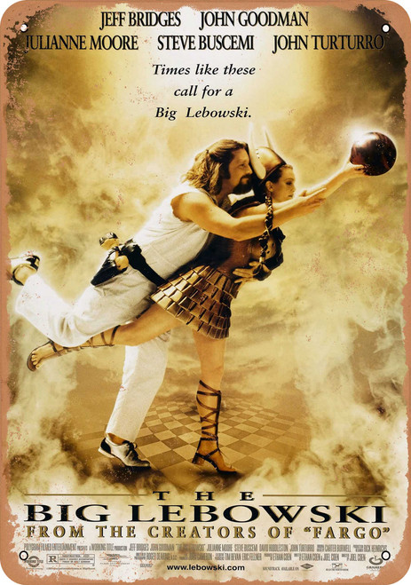Big Lebowski (1998) Metal Sign