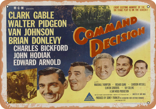 Command Decision (1948) 1 Metal Sign
