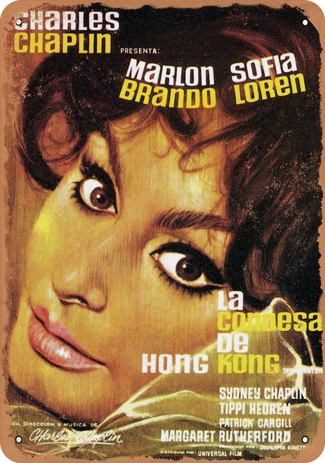 Countess From Hong Kong (1967) 2 Metal Sign