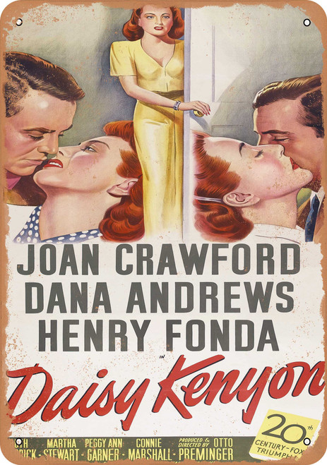 Daisy Kenyon (1948) Metal Sign