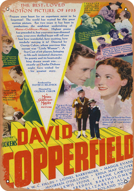 David Copperfield (1935) 2 Metal Sign