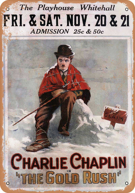 Gold Rush (1931) Metal Sign