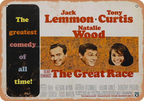 Great Race (1965) 1 Metal Sign