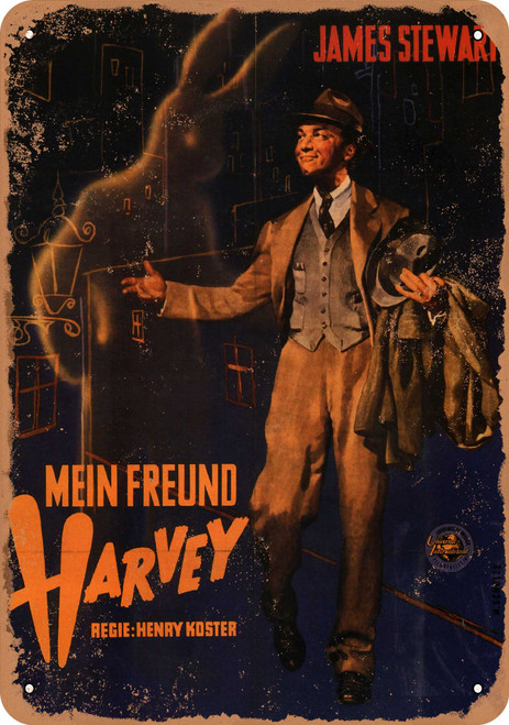 Harvey (1950) 2 Metal Sign