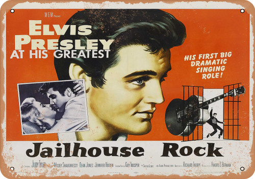 Jailhouse Rock (1957) 2 Metal Sign