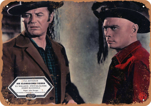 Magnificent Seven (1960) - 14 Metal Sign