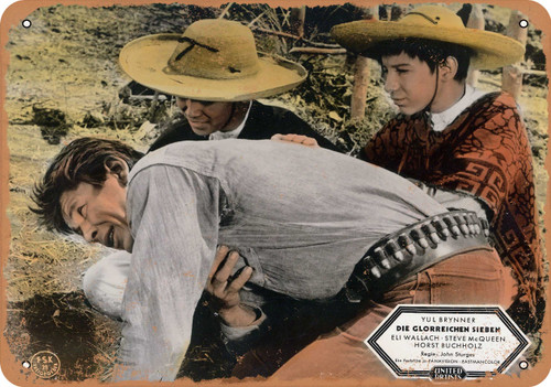 Magnificent Seven (1960) - 16 Metal Sign