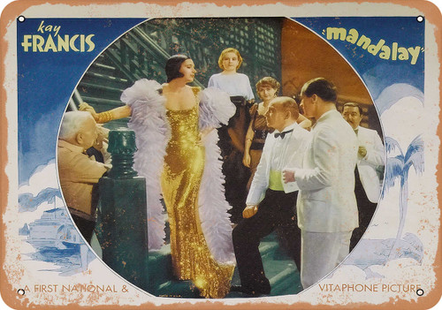Mandalay (1934) 1 Metal Sign