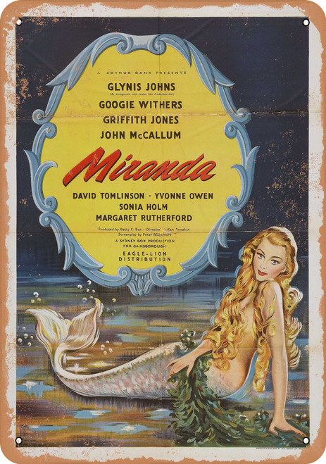Miranda (1948) 1 Metal Sign
