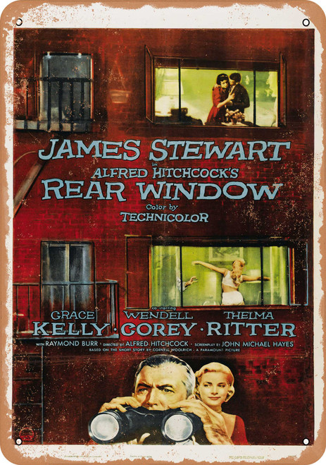 Rear Window (1954) 1 Metal Sign
