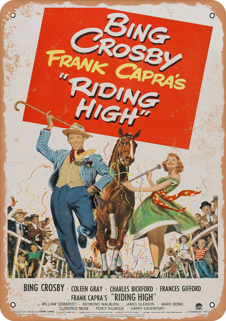 Riding High (1950) Metal Sign