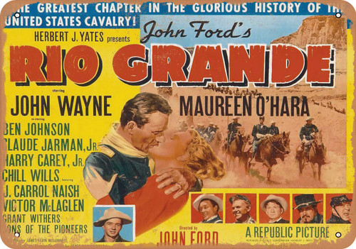 Rio Grande (1950) 1 Metal Sign