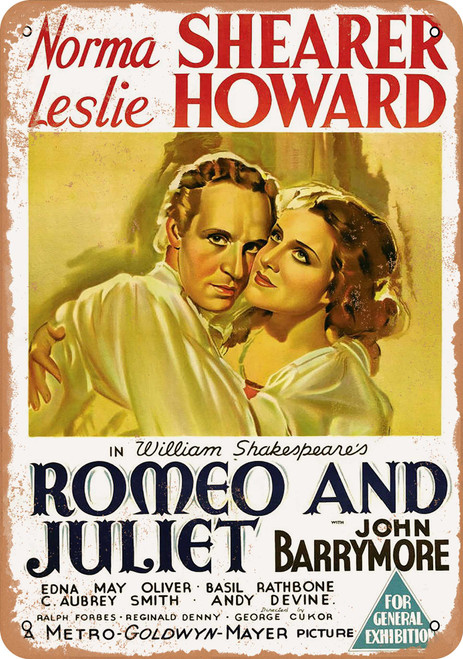 Romeo and Juliet (1936) 1 Metal Sign