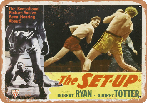 Set-Up (1949) 8 Metal Sign