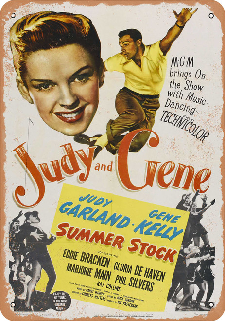 Summer Stock (1950) Metal Sign