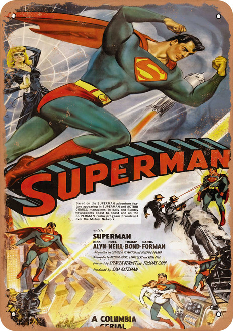 Superman (1948) Metal Sign