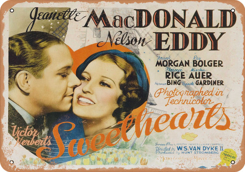 Sweethearts (1938) 3 Metal Sign