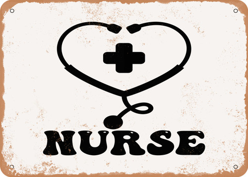 Nurse Metal Sign