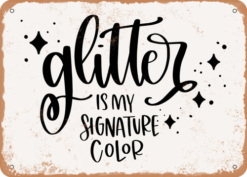 Signature Color Metal Sign