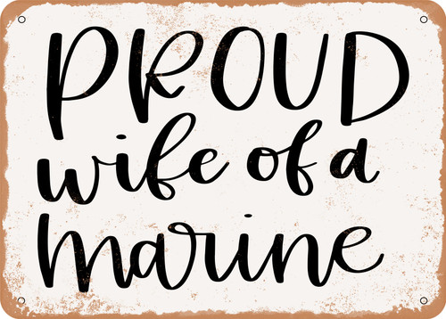 Marine Metal Sign