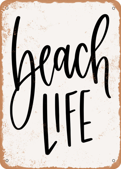 Beach Life - 2 Metal Sign
