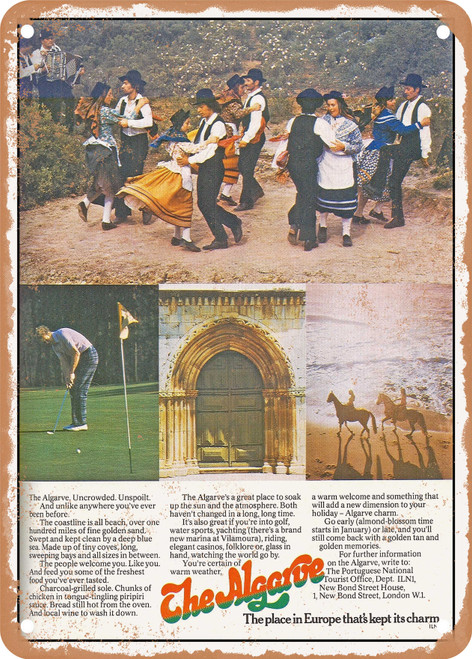 1977 The Algarve The place in Europe that's kept its charm Vintage Ad ...