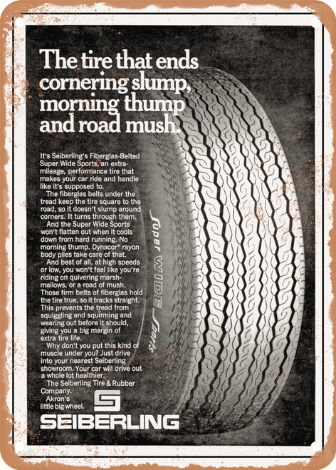 1969 The Tire That Ends Cornering Slump Morning Thump and Road Mush ...