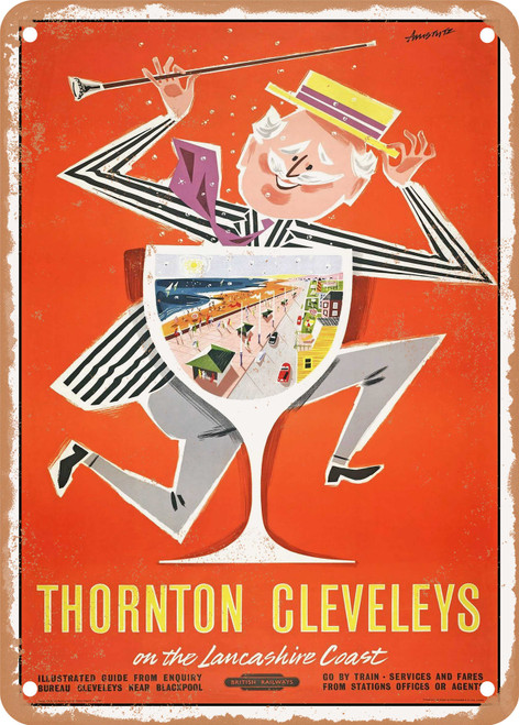 1955 Thornton Cleveleys on the Lancashire Coast British Railways ...