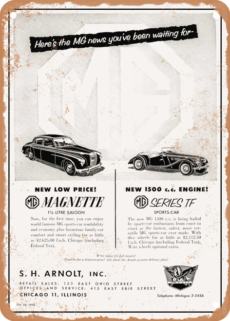 1955 MG Magnette and Series Tf Here's the MG News Youave Been Waiting ...