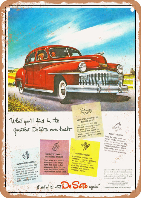 1946 DeSoto Sedan What You'll Find in the Greatest DeSoto Ever Built ...
